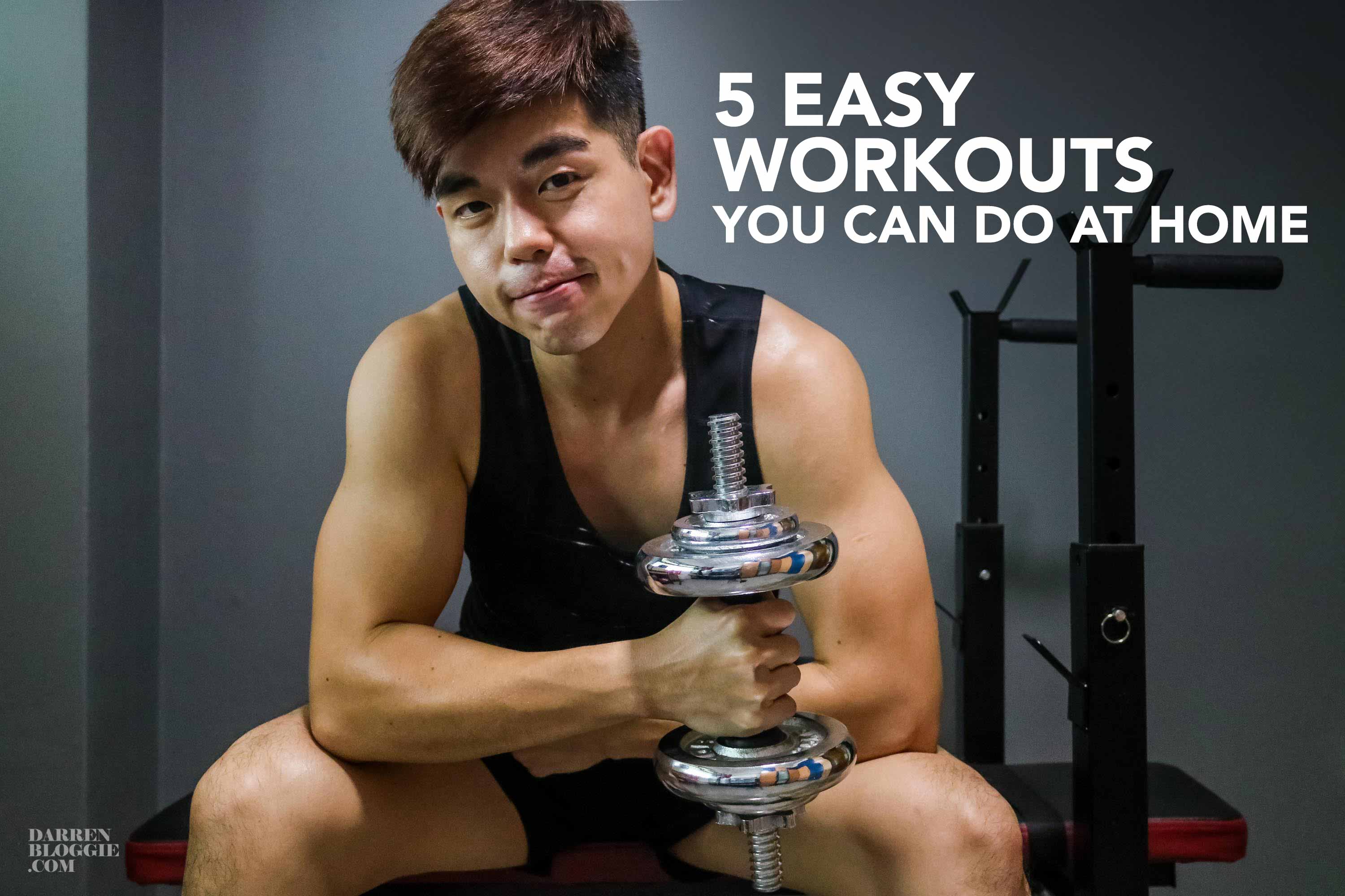 5 Workouts to Do at Home with a Barbell Bench | Darren Bloggie ...