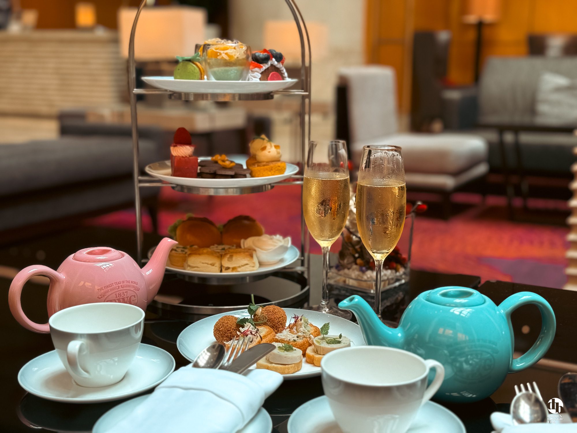 Tea Time Reimagined: Marriott Tang Plaza Lobby Lounge's Tea Garden ...